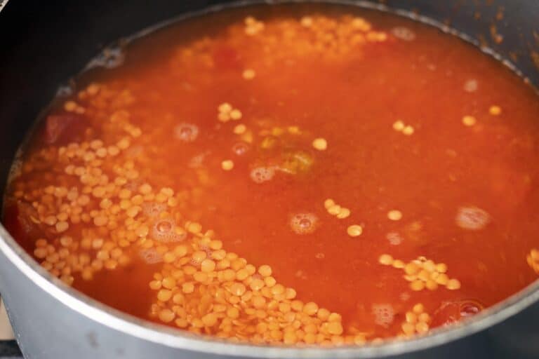 Easy red lentil dal - Sneaky Veg