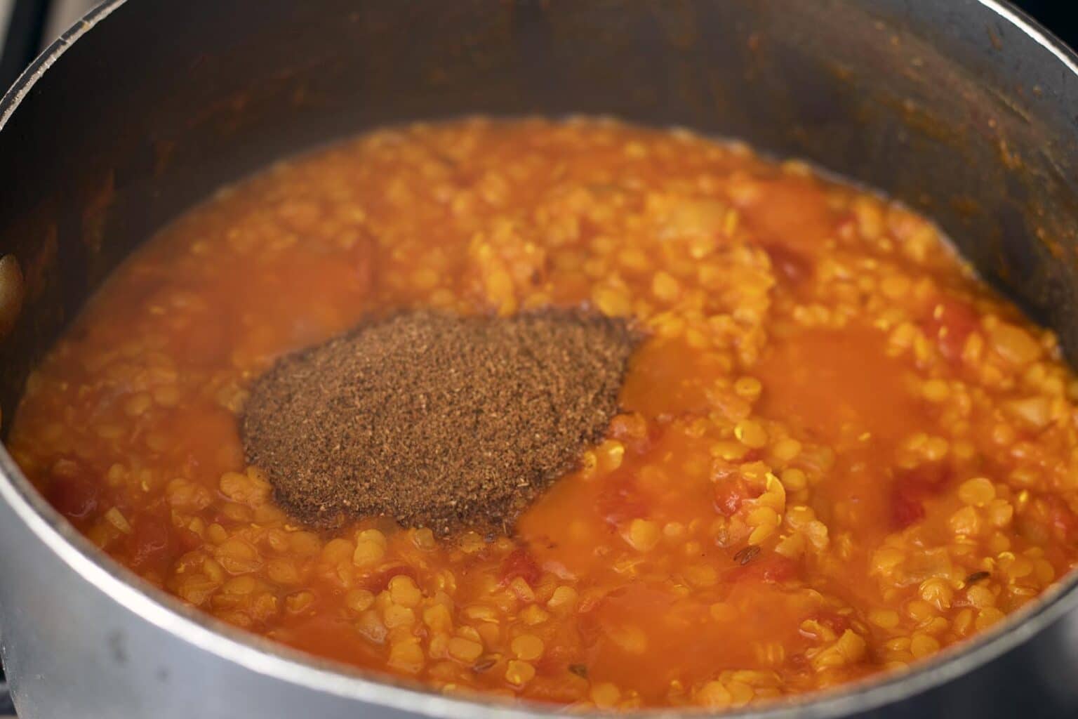 Easy red lentil dal - Sneaky Veg