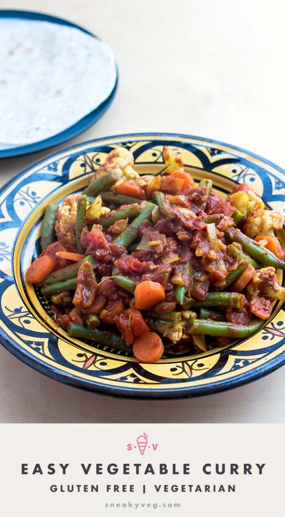 Easy vegetable curry recipe - Sneaky Veg