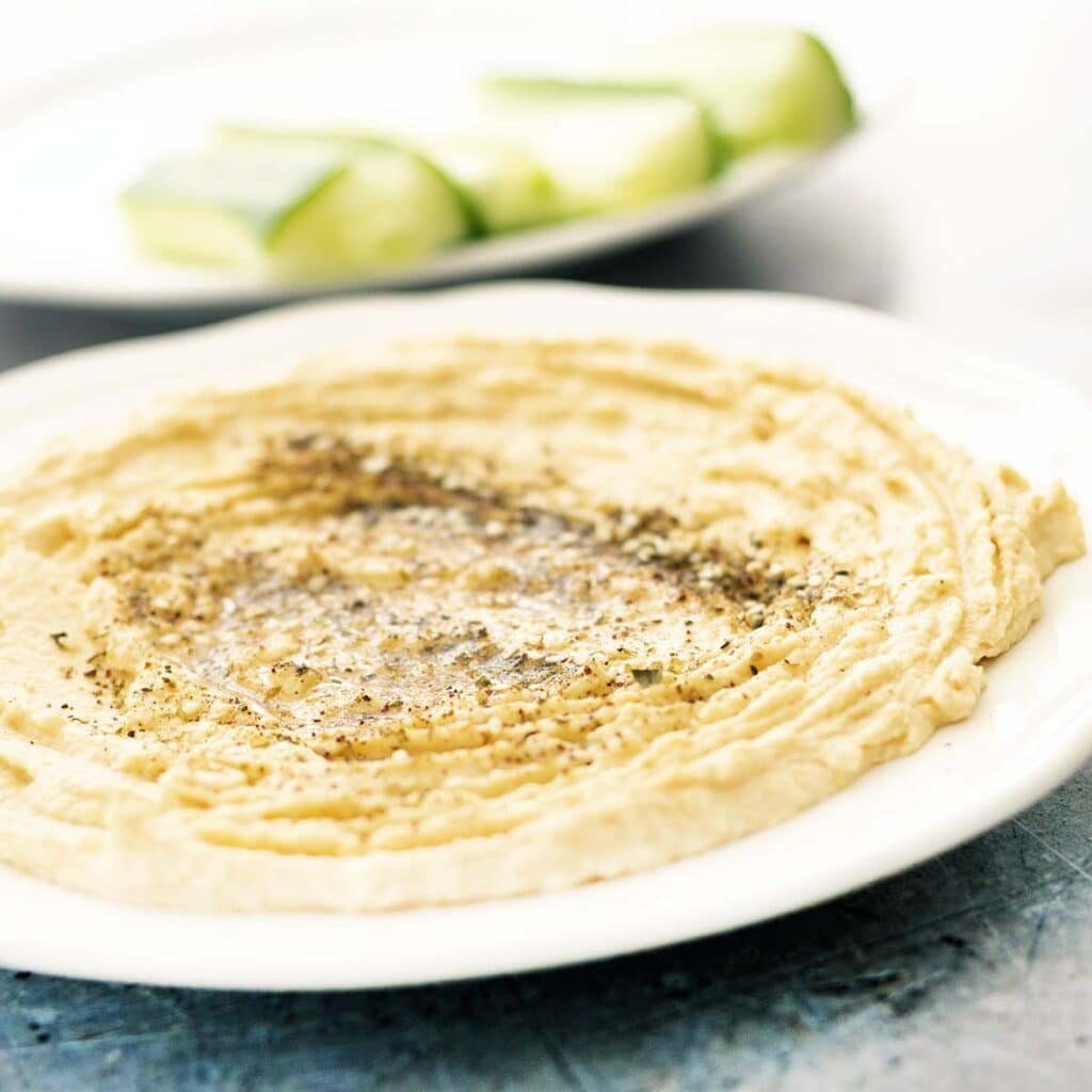 Homemade hummus for babies - Sneaky Veg