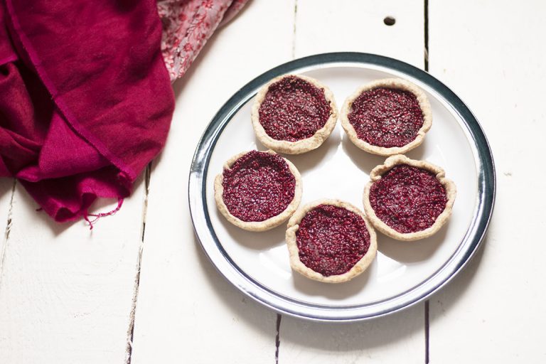 Healthy homemade raspberry jam tarts - Sneaky Veg