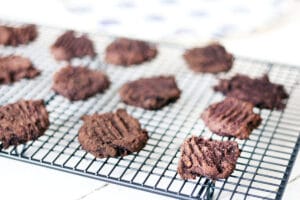 Chocolate beetroot cookies with black beans - Sneaky Veg