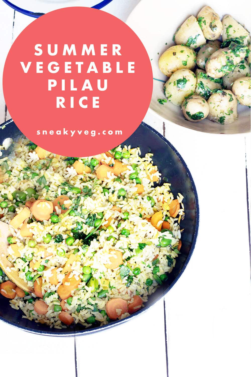 Summer vegetable pilau rice - Sneaky Veg