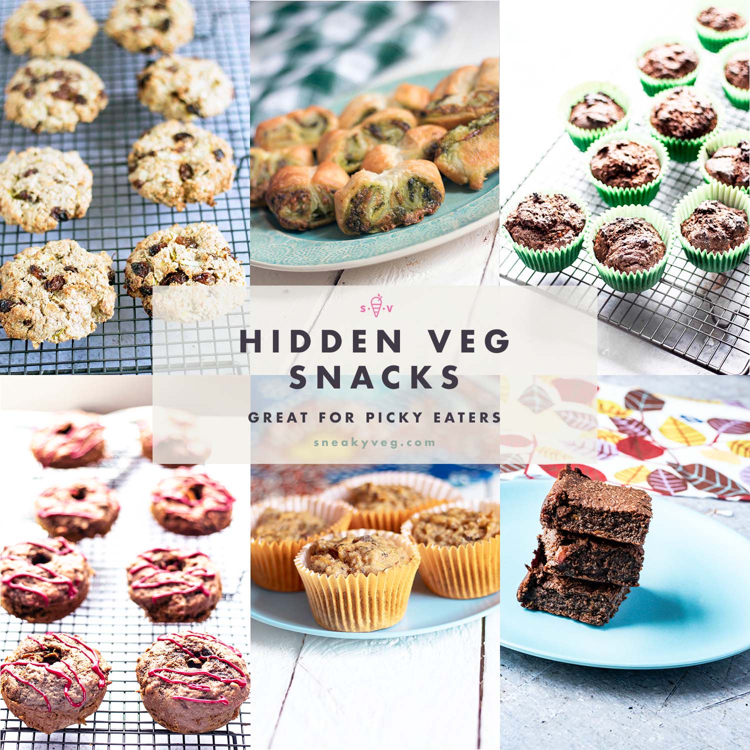 Hidden vegetable snacks - Sneaky Veg