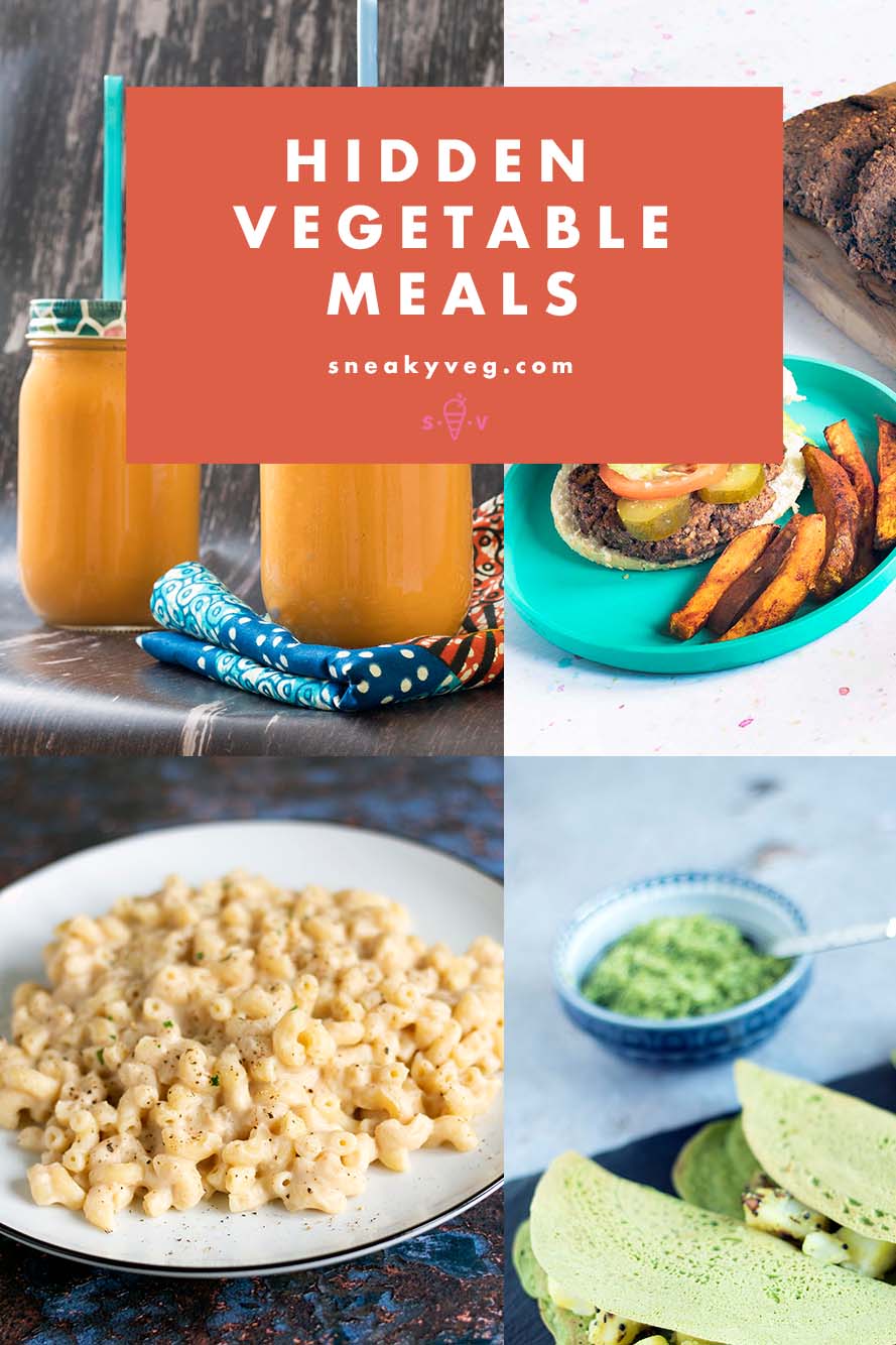 Hidden vegetable recipes - meals - Sneaky Veg