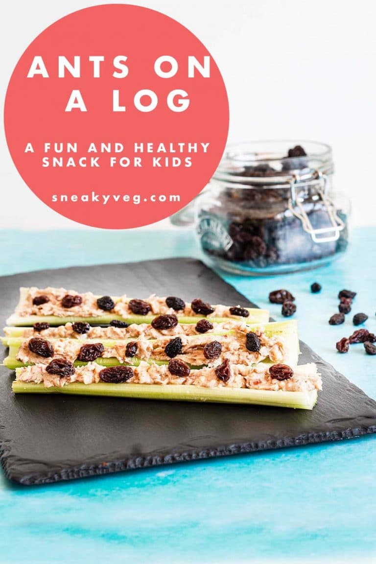 Ants on a log - Sneaky Veg