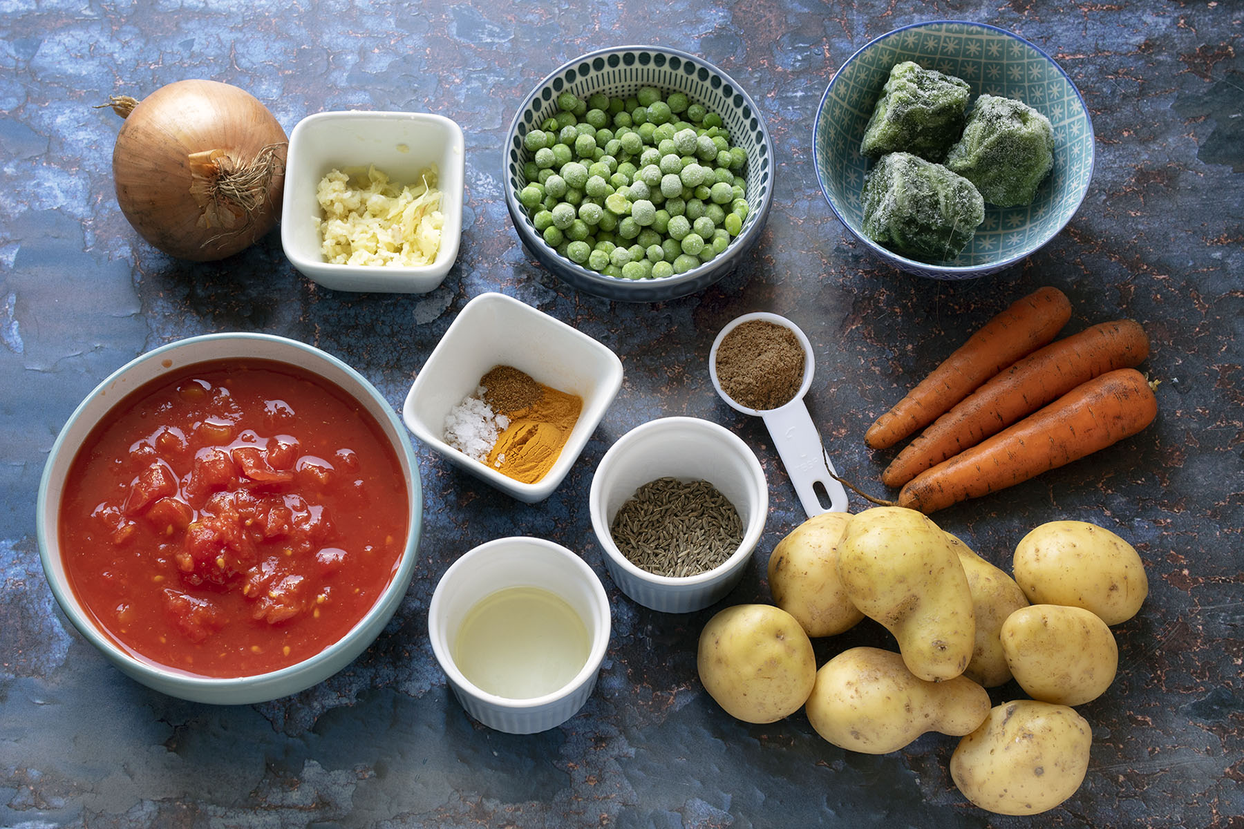 Easy mixed vegetable curry - vegan - Sneaky Veg