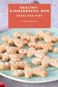 Healthy gingerbread men | vegan - Sneaky Veg
