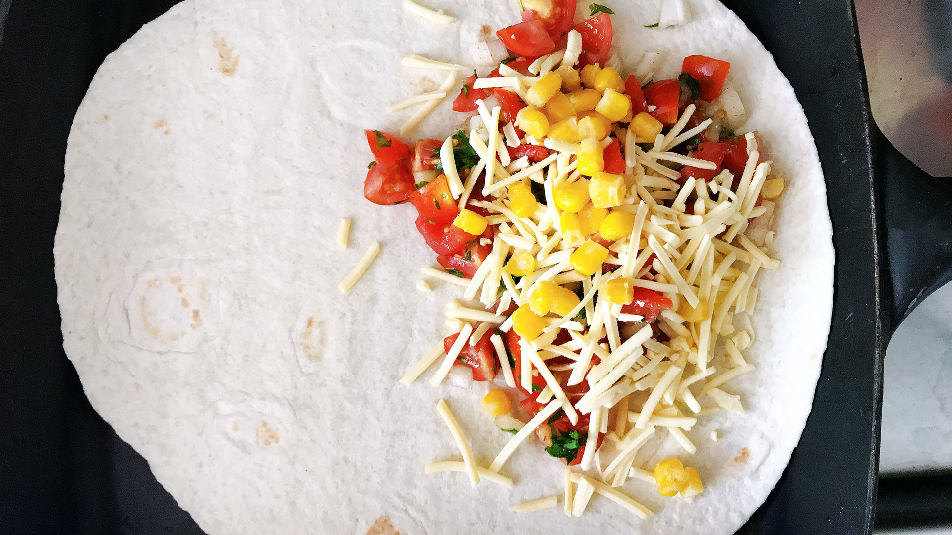 Easy cheese quesadilla for kids - Sneaky Veg