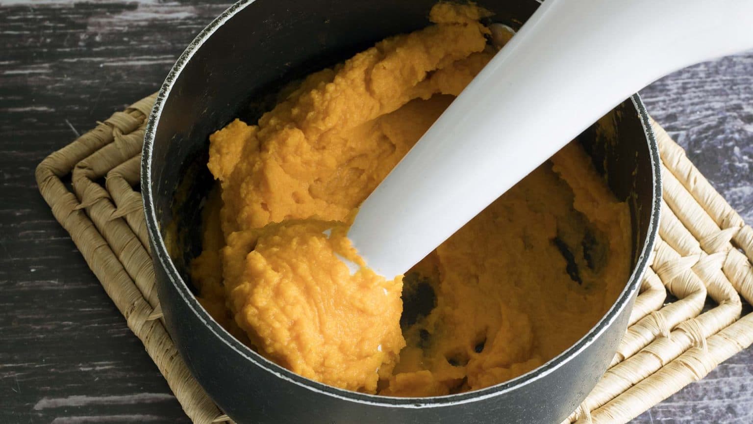 How to make sweet potato purée - Sneaky Veg