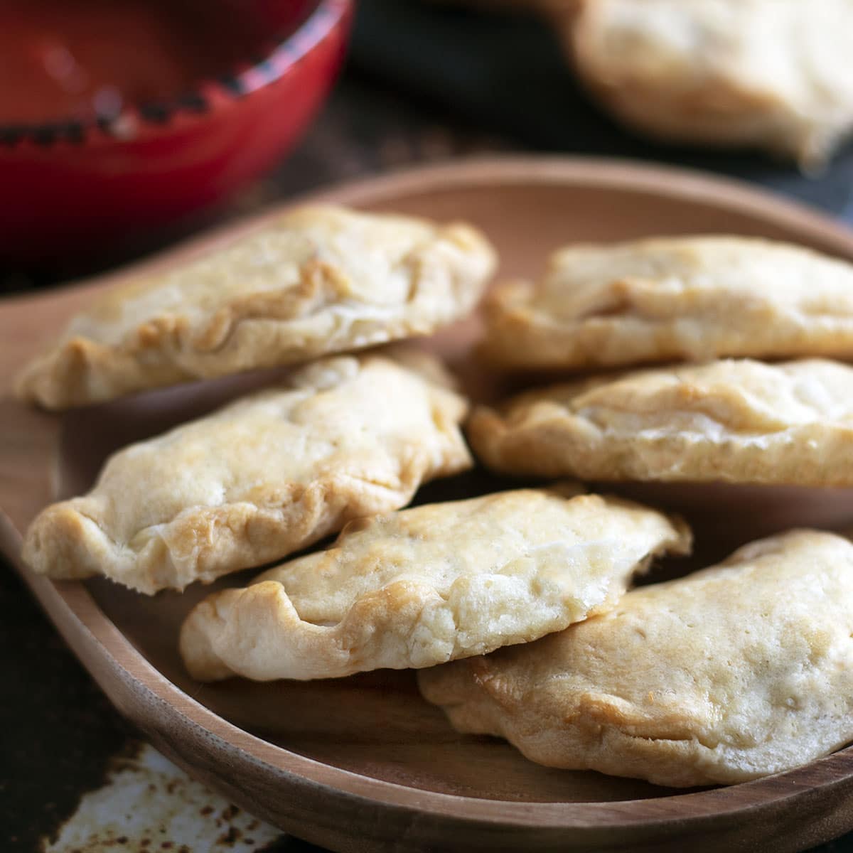 Easy pizza empanadas - Sneaky Veg