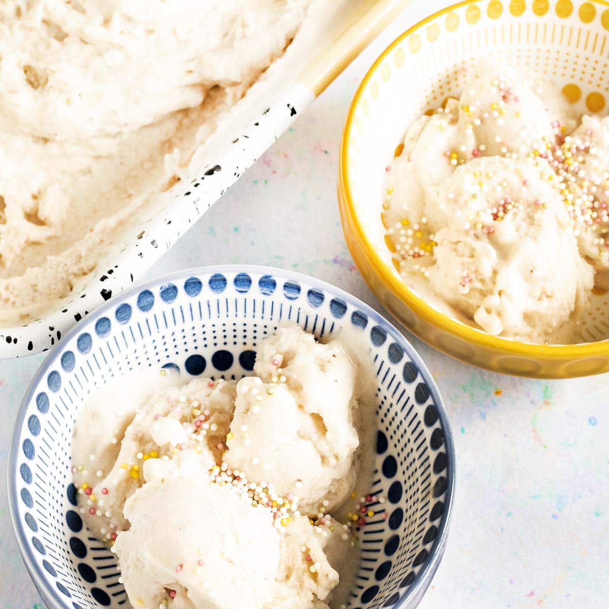Easy banana nice cream - Sneaky Veg
