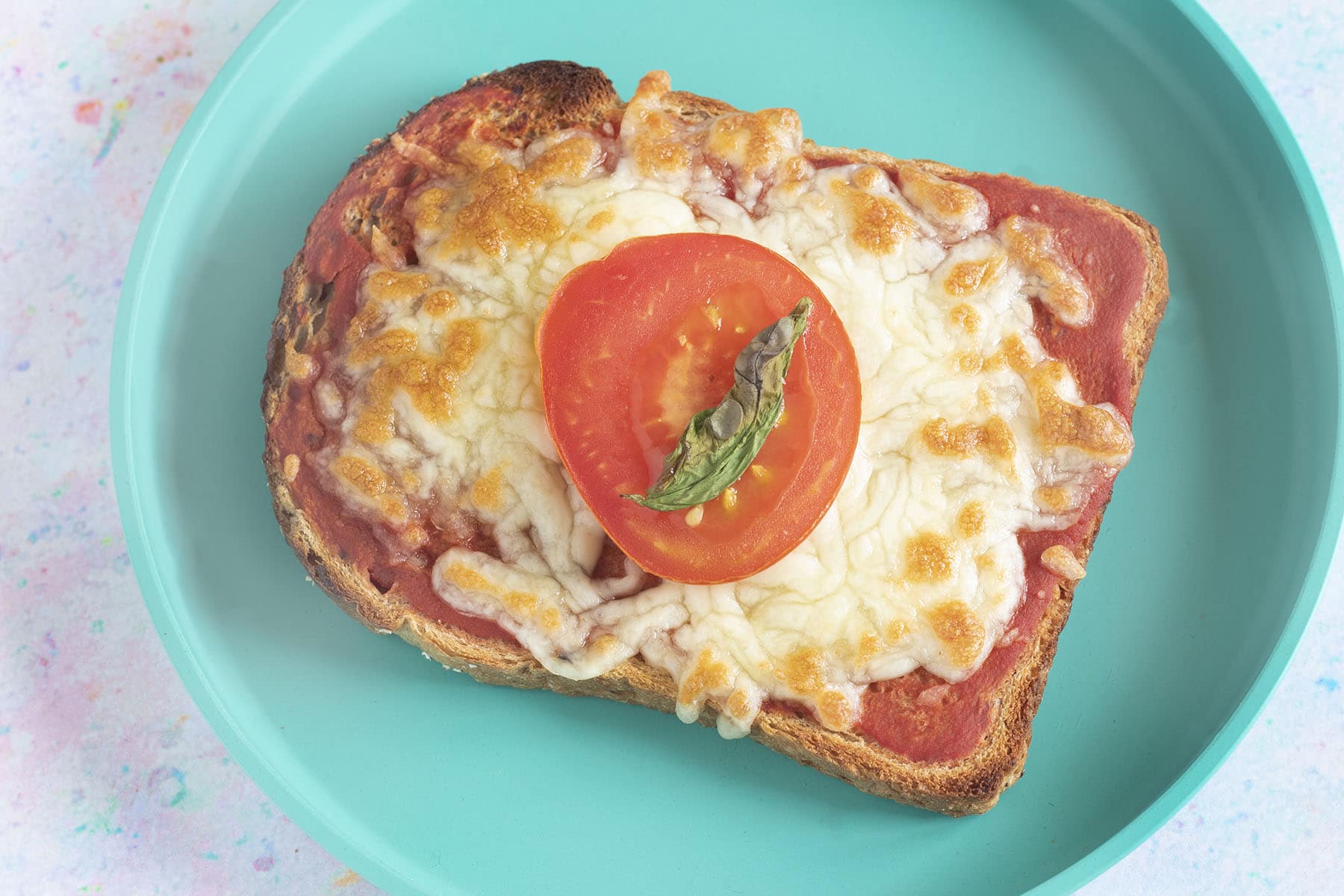 Pizza toast - Sneaky Veg