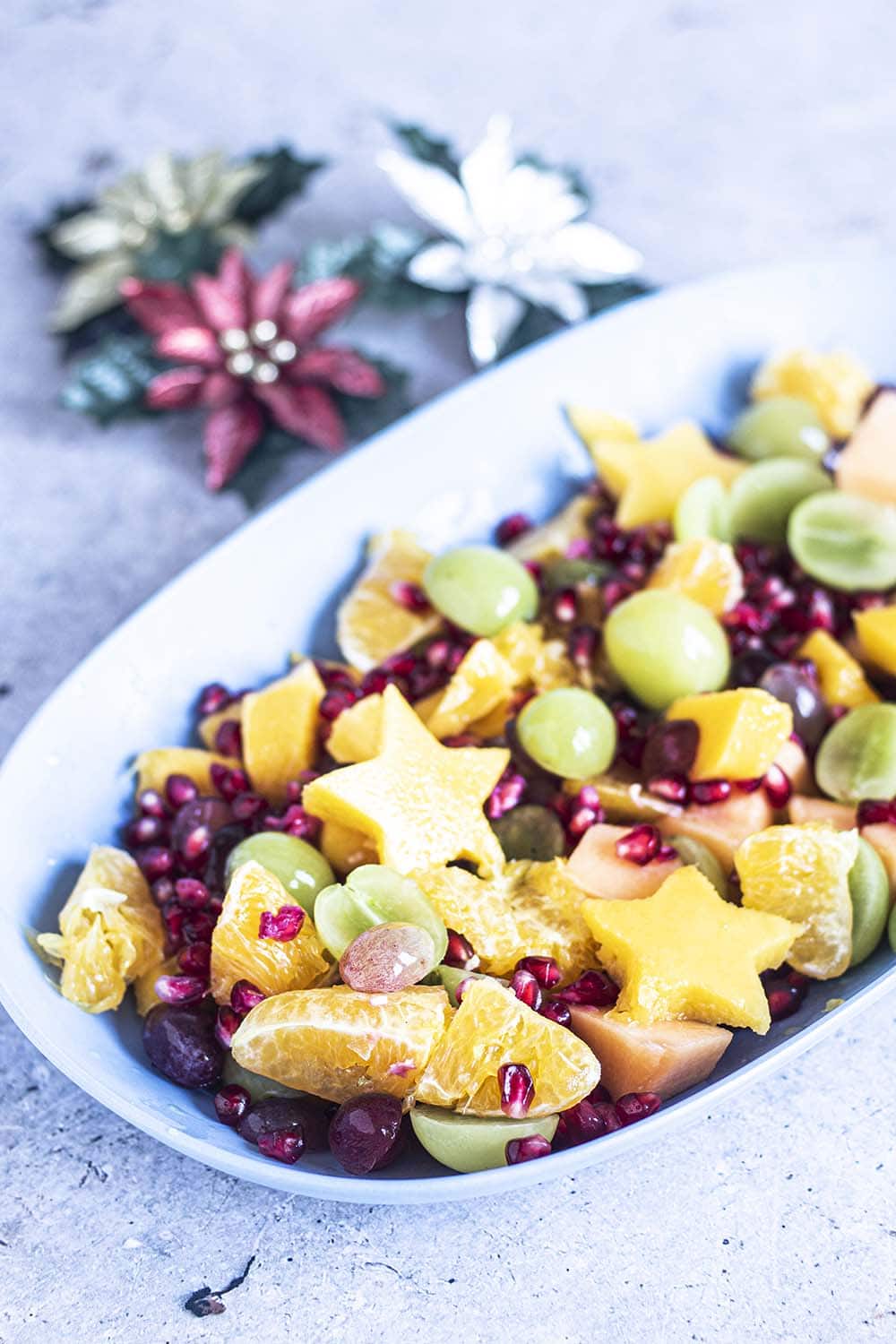 Christmas fruit salad - Sneaky Veg