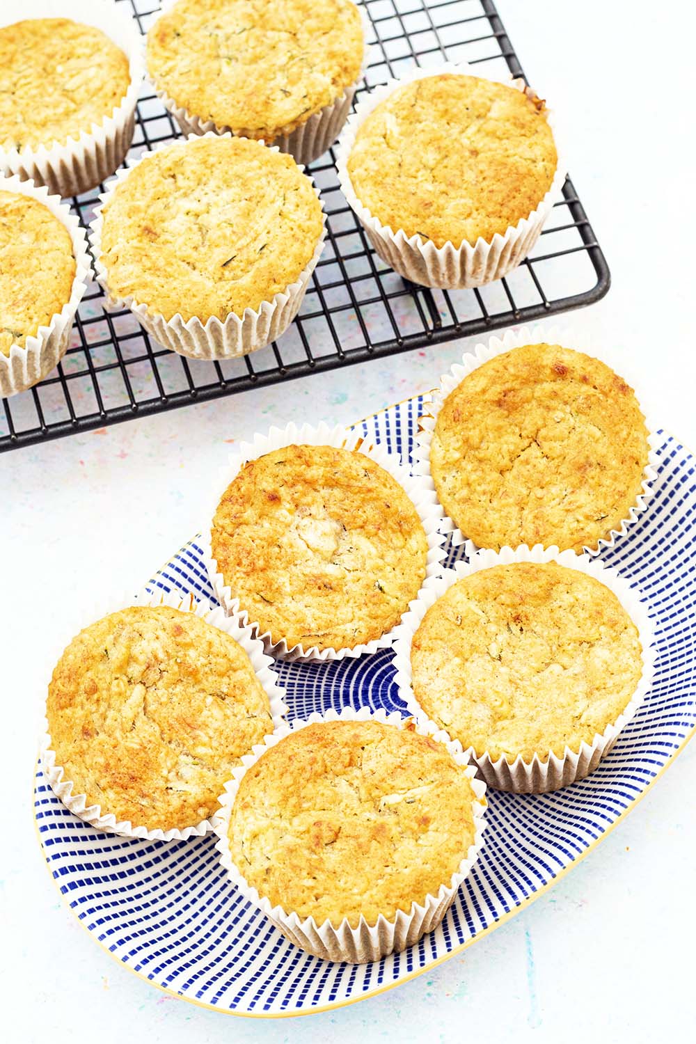 Banana and courgette (zucchini) muffins - Sneaky Veg