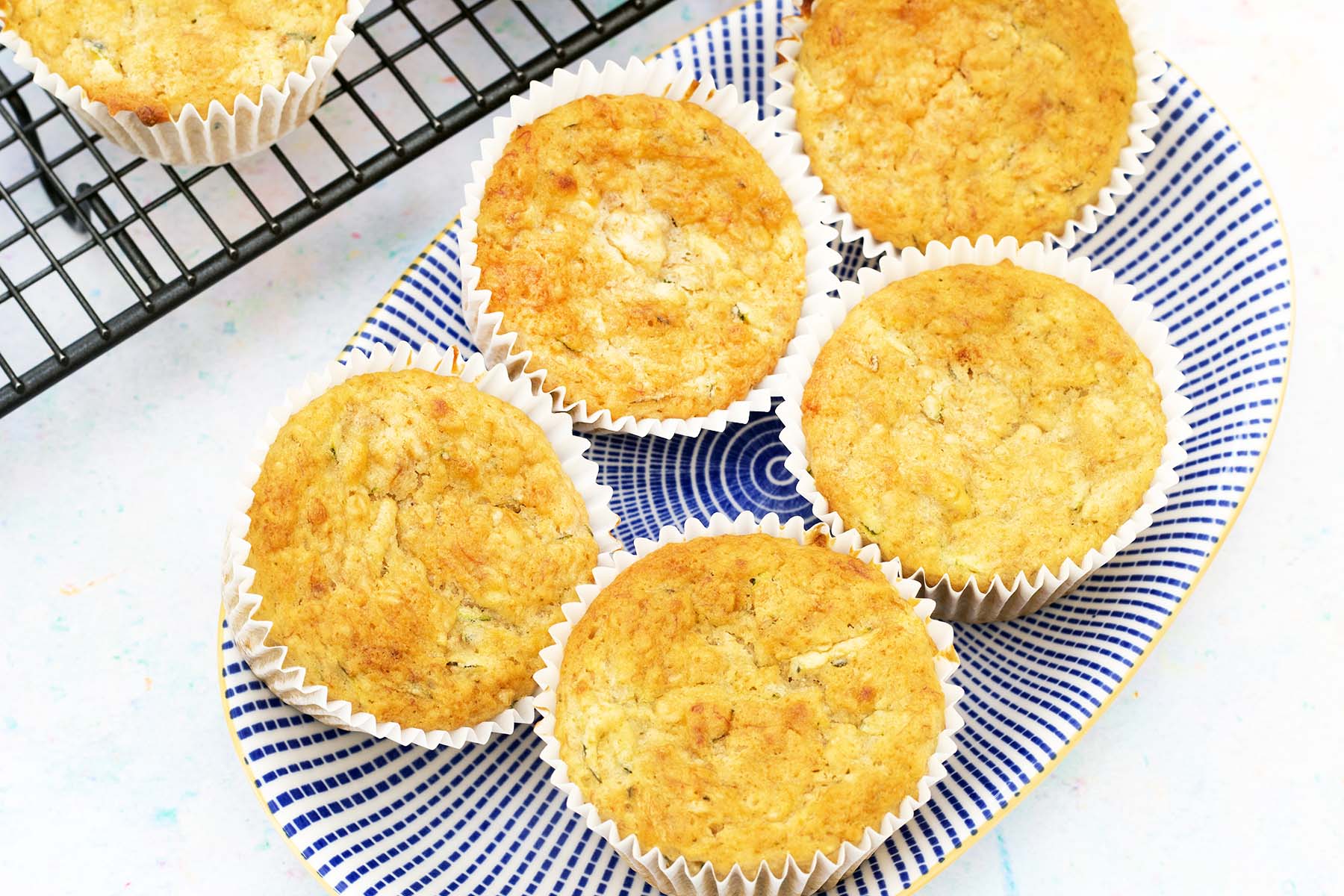 Banana and courgette (zucchini) muffins - Sneaky Veg