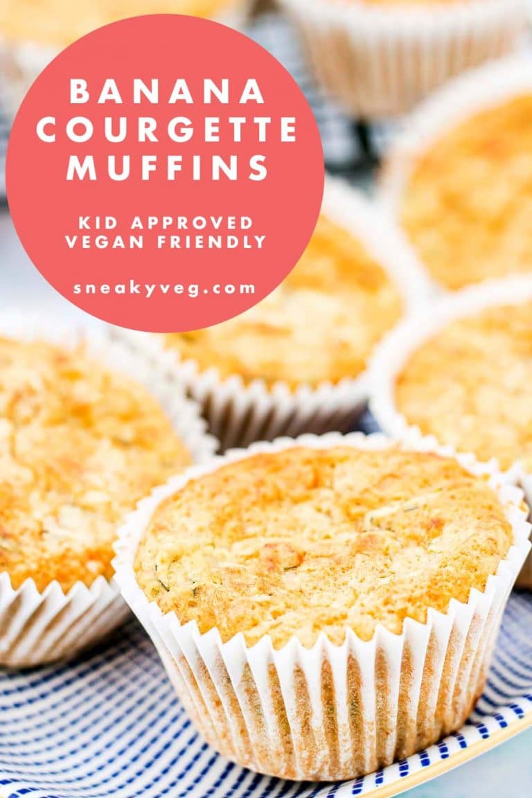 Banana and courgette (zucchini) muffins - Sneaky Veg